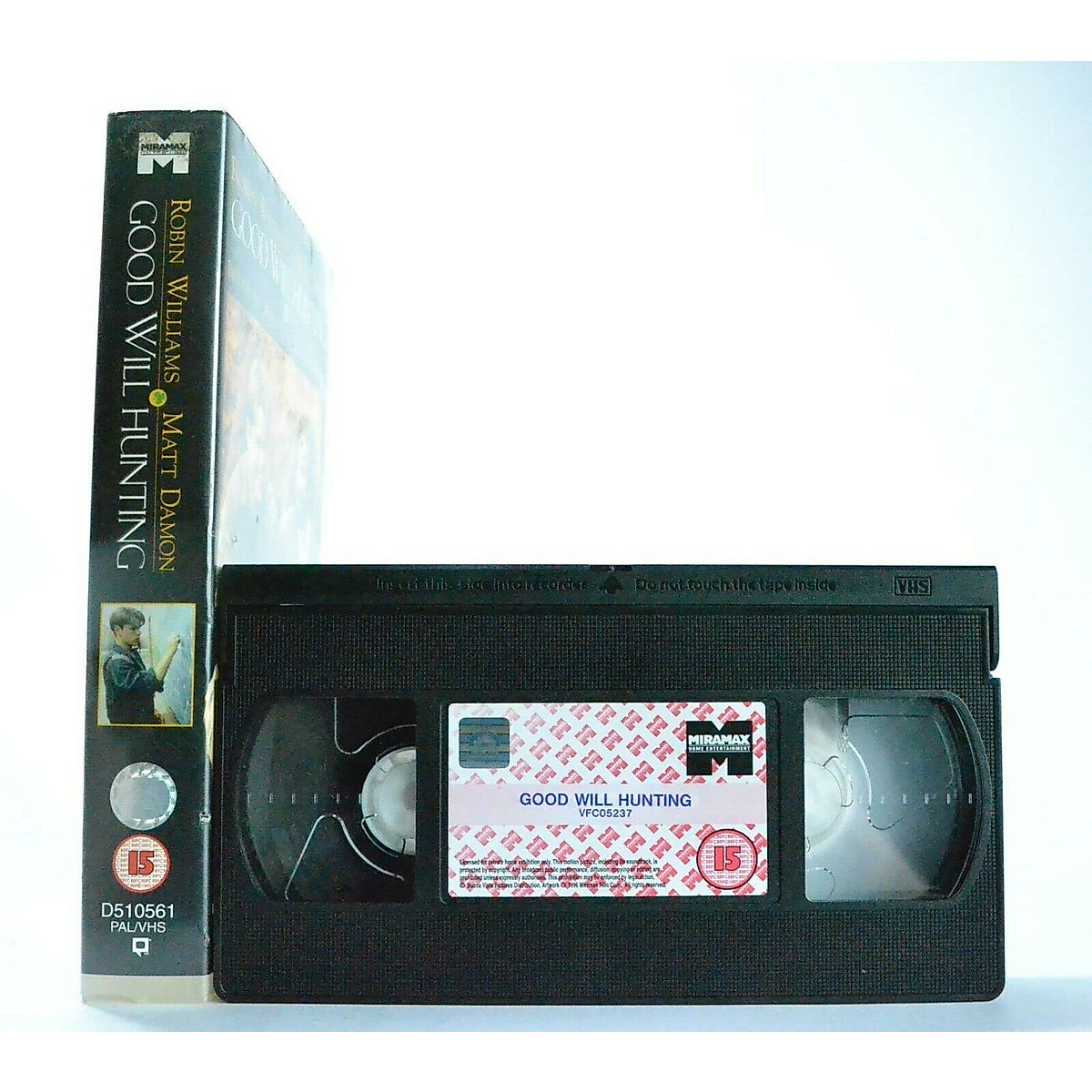 Good Will Hunting: (1997) Drama; Self Taught Genius - R.Williams/M.Damon - VHS