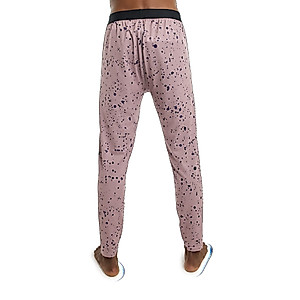 Burton Men's Standard Midweight Base Layer Pants, Elderberry Spatter, Medium