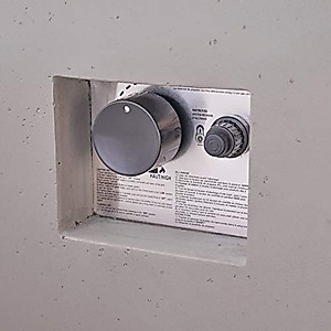 Leo Outdoor 31" Square Light Weight Concrete Gas Burning Fire Pit, Light Gray