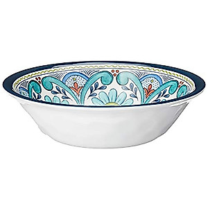 Certified International Talavera Melamine 12 pc Dinnerware Set, Service for 4, Multicolored