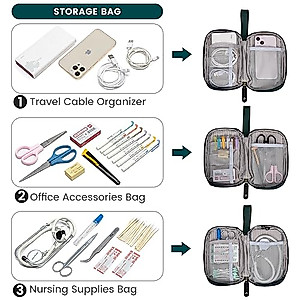 LOVEVOOK Laptop Backpack for Women, Teacher Nurse Bag Work Travel Computer Backpacks Purse,Water Resistant Daypack with USB Charging Port,Beige Green 15.6in