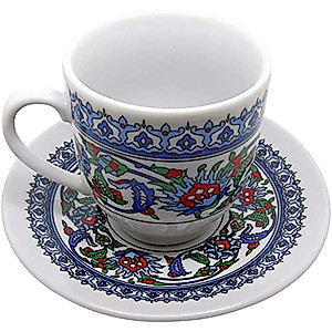 Turkish Coffee Set (Cup and Saucer)