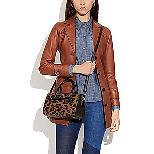 Coach - Rowan Satchel - Leopard Signature Print - CC758