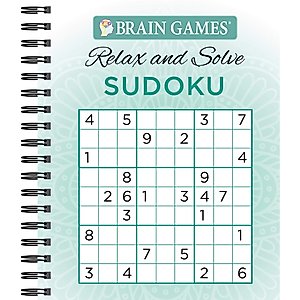 Brain Games - Relax and Solve: Sudoku (Teal)
