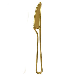 DecorLine Gold Knives | Modern Collection | Pack of 20