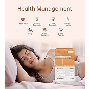 Iaret Smart Watch for Women, Dial Answer Calls Smartwatch for Android iOS Phones Waterproof Activity Fitness Tracker with 1.32" Full Touch Screen 20 Sports Modes Pedometer Heart Rate Sleep Monitor