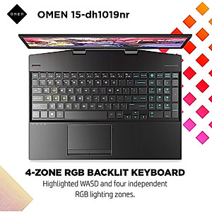 HP OMEN 15.6 Inch 300Hz FHD 1080P Gaming Laptop, Intel Core i7-10750H up to 5.0GHz, RTX 2070 Max-Q 8GB, Backlit KB, 32GB RAM, 1TB PCIE SSD (Boot) + 2TB SSD, Win10 + NexiGo Wireless Mouse Bundle