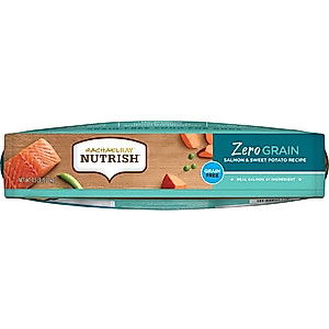 Rachael Ray Nutrish Zero Grain Dry Dog Food, Salmon & Sweet Potato Recipe, 11.5 Pounds