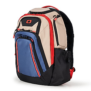 OGIO Renegade Pro Backpack, Tan/Blue/Red, 26 Liter