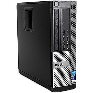Dell Optiplex 790 SFF Desktop - Intel Core i7 3.4GHz, 16GB DDR3, New 500GB SSD, Windows 10 Pro 64-Bit, WiFi, DVDRW (Renewed)