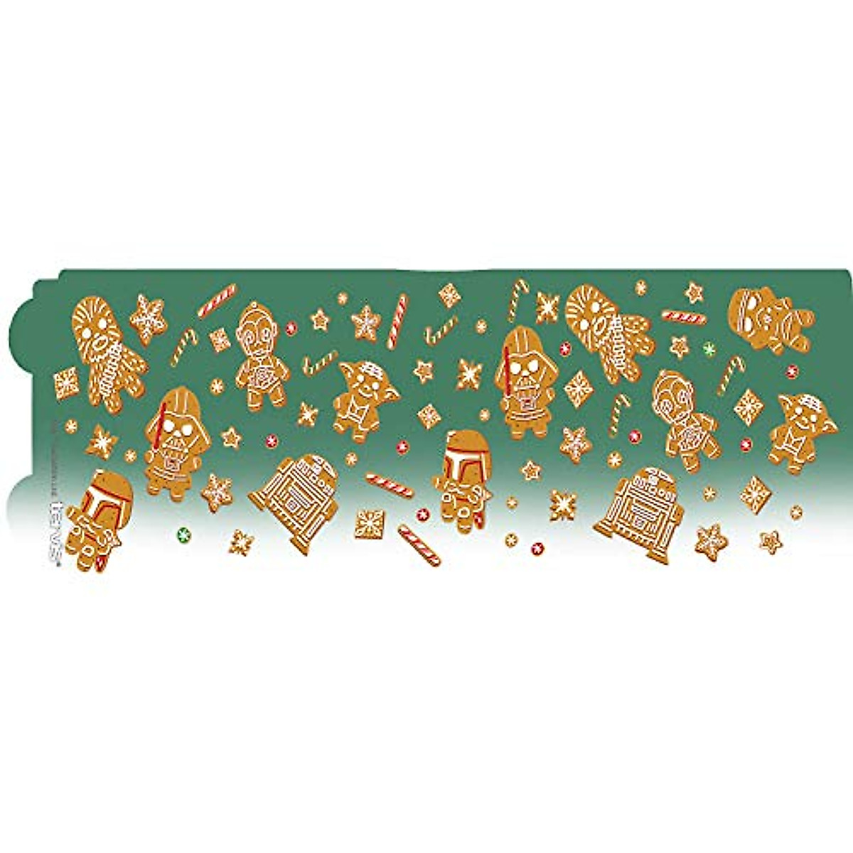 Tervis Star Wars Christmas Holiday Wookies Made in USA Double Walled Insulated Tumbler Travel Cup Keeps Drinks Cold & Hot, 16oz Mug, Classic