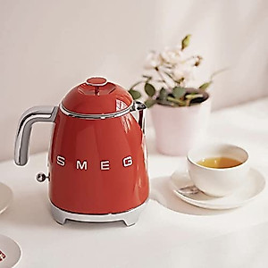 Smeg Red 50's Retro Style Electric Mini Kettle
