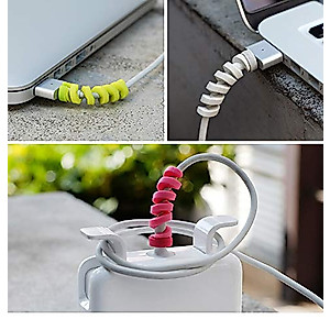 Lead Trend CP-0104 CP-0104 Twist Cable Protection Cover, Black, Set of 4