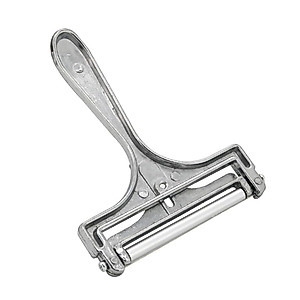1 Pcs Silver Stainless Steel Wire Cheese Slicer Heavy Duty Adjustable Thickness Cheese Cutter Cheese Knife Kitchen Cooking Tool