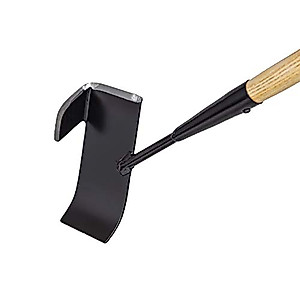 Kwik Edge Tool - Garden Edger Weeder - Soil Cultivator - Hoe Long Handle Grass Flower Backyard Gardening Tool