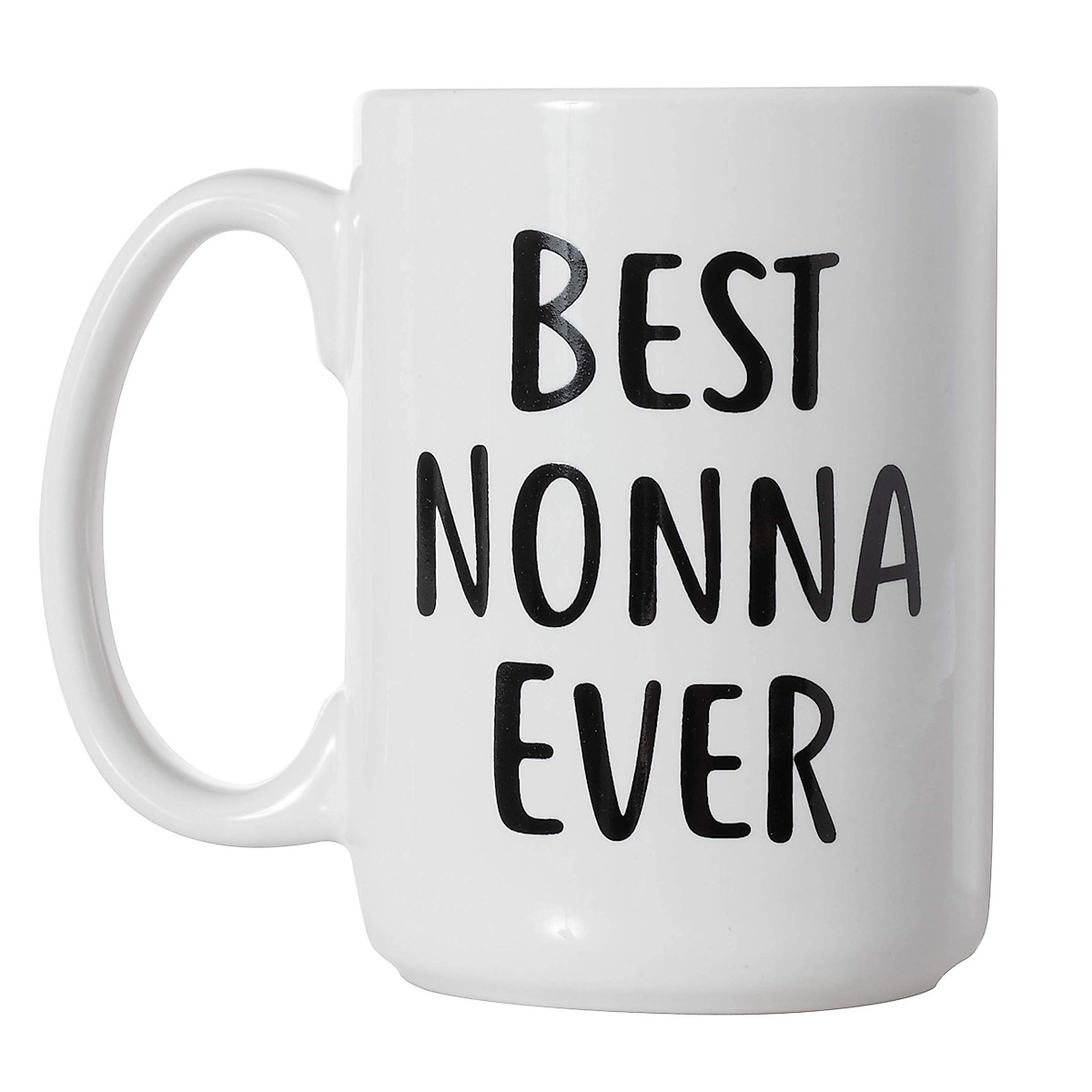 Artisan Owl Best Nonna Ever - 15 oz Double-Sided Coffee Tea Mug (Best Nonna Ever)