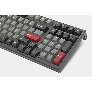 KPREPUBLIC Flesports FL980 Mechanical Gaming Keyboard Full RGB Backlit LED Computer Keyboard PBT Doubleshot keycap Hot Swappable Box Switch (Box Red Switch Edition x1, FL980 Keyboard x1)