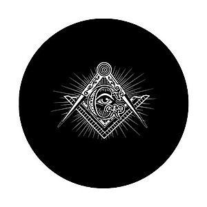 Illuminati All Seeing Eye Conspiracy Theory Gift PopSockets PopGrip: Swappable Grip for Phones & Tablets