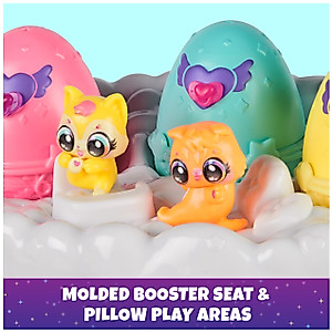 Hatchimals Alive, Neon Rainbow Spring Basket Toy (Styles May Vary), 3 Self-Hatching Easter Eggs, Fun Gift & Kids Toys for Girls & Boys Ages 3 and up