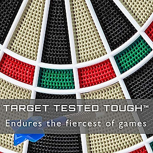 Viper 850 Electronic Dartboard, Ultra Bright Triple Score Display, 50 Games With 470 Scoring Variations, Regulation Size Target-Tested-Tough Segments Made From High Grade Nylon, Includes 6 Darts,Black