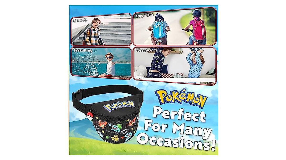 Shop Pokemon Bum Bag for Kids - Stylish & Functional