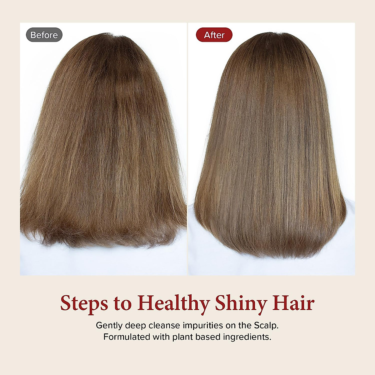 Kundal Honey&Macadamia Hydro-Intensive Protein Premium Nature Hair Shampoo [English Rose] Sulfate Free, Macadamia Oil for Damaged Hiar care, Deep Clean & Hydration 600ml (300ml x2ea) 20.28Fl oz