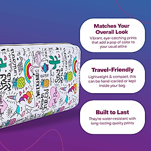 Rave Envy Llama Zipper Wallet for Women - I Love You Llama Multi-Purpose Pink Designer Cute Wallet with Animal Print - Multi-pocket Long Hand Purse for Kids & Teen Girls