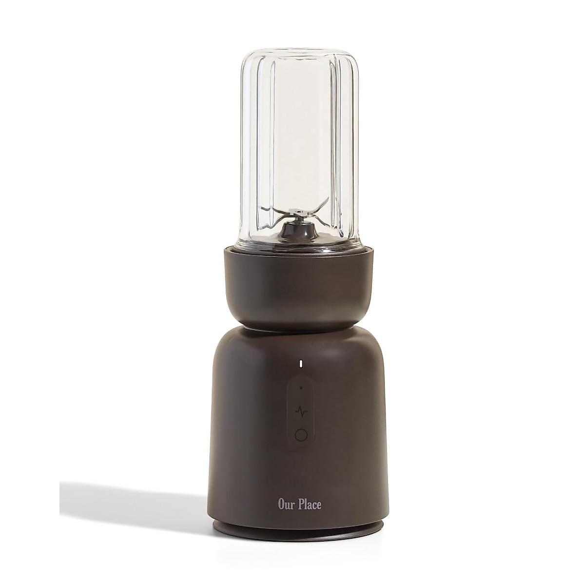 Our Place Splendor Blender - 1000W High-Power | Ultra-Sharp Blades | 2 Blending Modes | Includes 25 oz Personal Cup and Drinking Lid Set | Smoothies, Shakes & More | Char