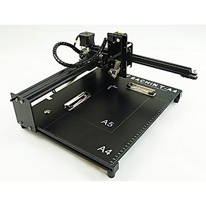 BACHIN CNC Router Drawing Robot Kit Writer XYZ Plotter iDraw Hand Writing Robot Kit Open Source for Maker/Geek, Working Area A4