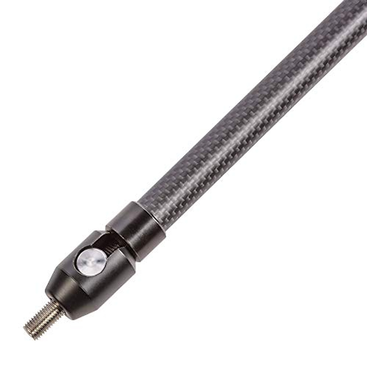 Bear Archery Trophy Ridge Hitman Target Archery Bow Stabilizer with Quick Disconnect and Removable Weights, Black, 24 inch