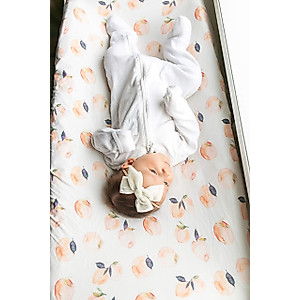 Copper Pearl Premium Knit Changing Pad Cover Soft, Stylish, and Universal Fit for All Standard Diaper Changing Pads, Trendy Design Changing Pad Covers, Caroline