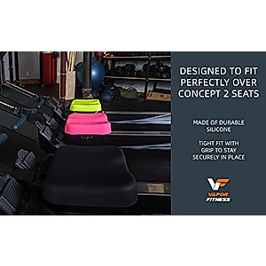 Silicone Rowing Machine Seat Cover Compatible with The Concept 2 Rowing Machine - Rowing Machine Cushion Alternative - Rower Accessories