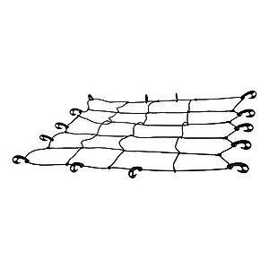 CURT 18200 44 x 38-Inch Elastic Cargo Net with Hooks for Roof Basket
