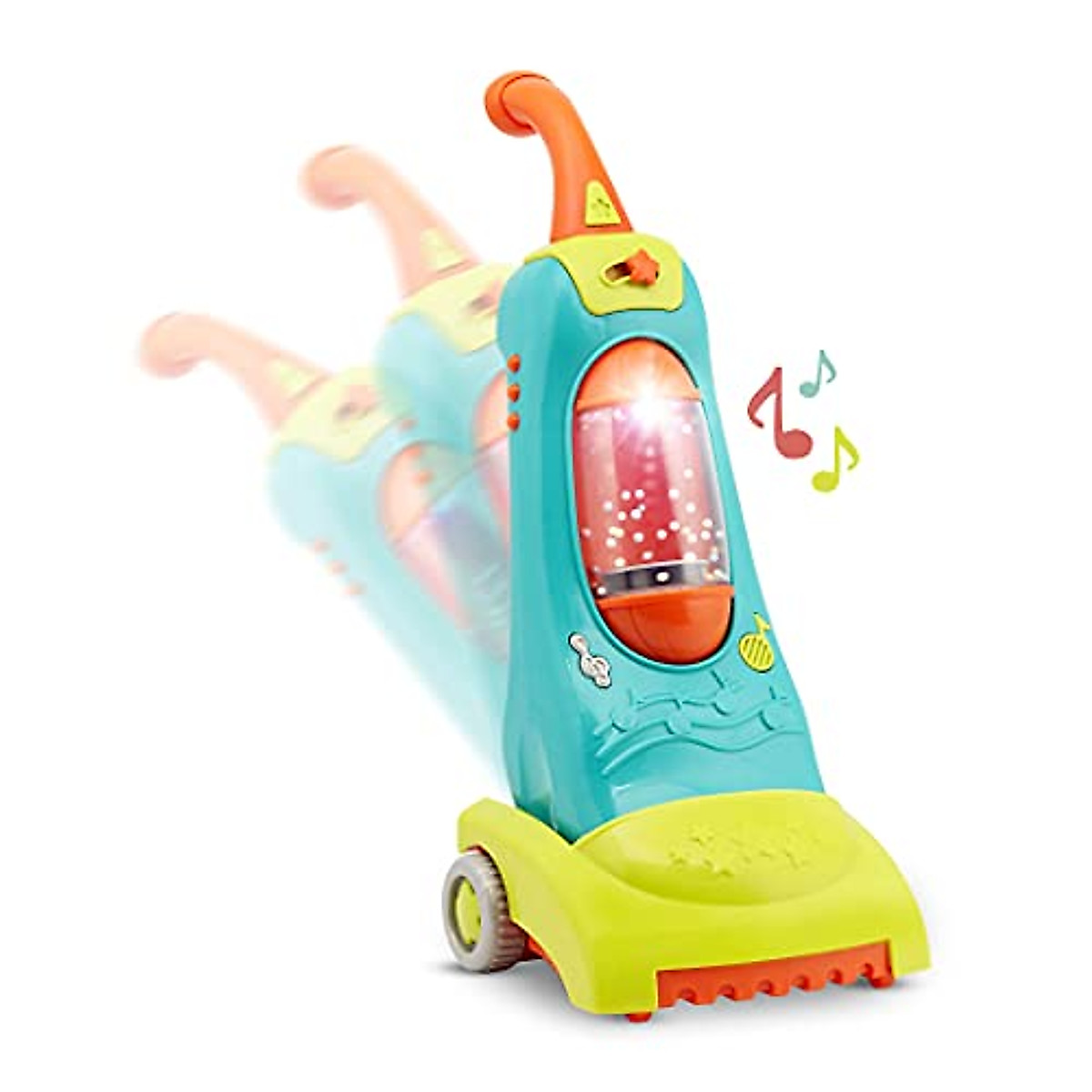 Battat- Toy Vacuum Cleaner – Lights & Sounds Play Vacuum – Musical Vacuum Toy With 2 Songs- Pretend Play Chores & Activities- Clean n' Sing Vacuum- 2 Years +