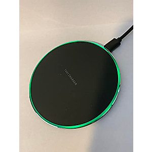 Fast 15W Max Wireless Charger Qi-Certified Charging Pad