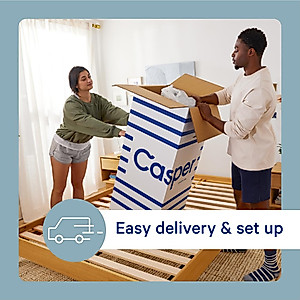 Casper Sleep Element, California King Size, Medium Firm Mattress - Memory Foam + Support - 100-Night Trial - 10 Year Warranty - CertiPUR-US® Mattress, Grey