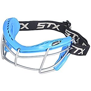 STX Lacrosse Rookie-S Youth Goggle, Electric,Blue , black , silver