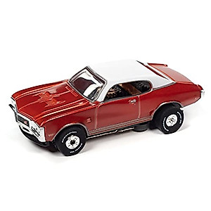 Auto World Thunderjet Cars N Coffee 1972 Buick GS (red) HO Scale Slot Car