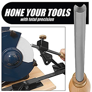 Pro Grind Sharpening System For Lathe Turning Tools, Chisels, Skews, Bowl Spindle Gouges and More. Includes the Multi-Grind Jig, Slotted Platform and Tool Rest