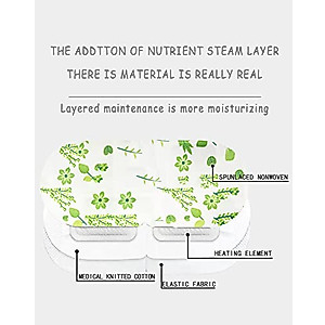 Steam Eye Mask for Dry Eyes, Warming Compress Eye SPA for Sleeping, Heated Eye Mask Relief Stress Eye Fatigue, Disposable Health Care Gifts, 9 Packs