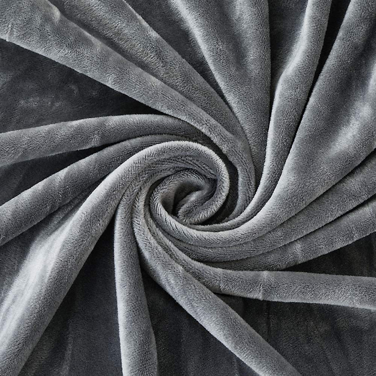 DuANgu 1 Pcs Velvet Plush Couch Cover,Stretch Sofa Cover Slipcover Soft Thick Sofa Protector for L-Shape Sectional Couch,1 2 3 4 Seater Blue 4 Seater(93-118")