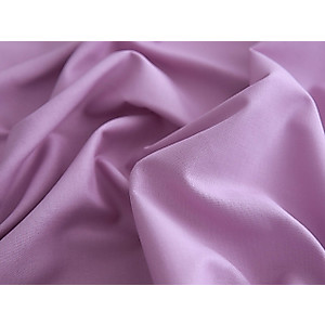 COTTONVILL 20COUNT Cotton Solid Quilting Fabric (3yard, 24-Fair Orchid)