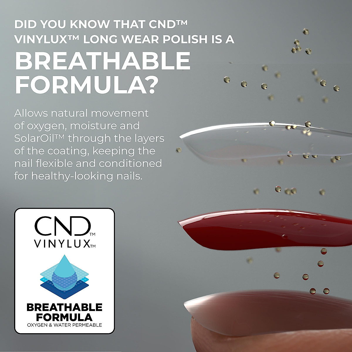 CND Vinylux Longwear Red Nail Polish, Gel-like Shine & Chip Resistant Color, Rose-Mance, 0.5 fl. oz