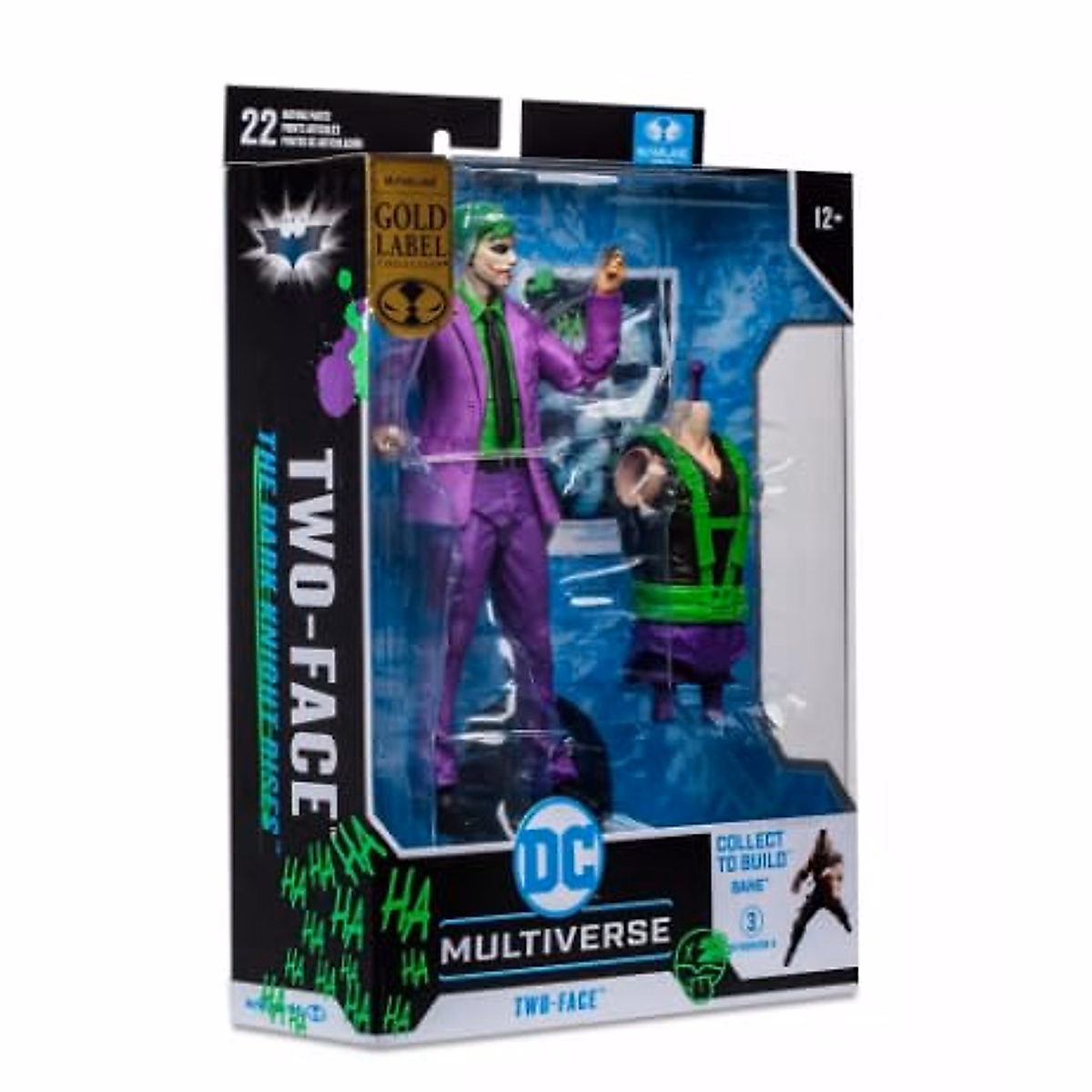 McFarlane Toys DC Comics The Dark Knight Rises: Jokerized Two-Face Action Figure