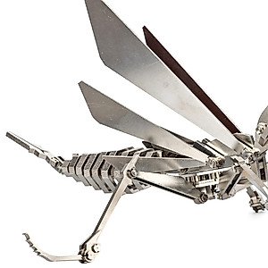 Madsteel Insect Mantis Exhilarating 3D Metal Model Puzzle Kit for Adults – Exquisite Brain Building Miniature Toy, Stainless Steel Assembly for Mindful Relaxation and Fun (Non-Finished Model)