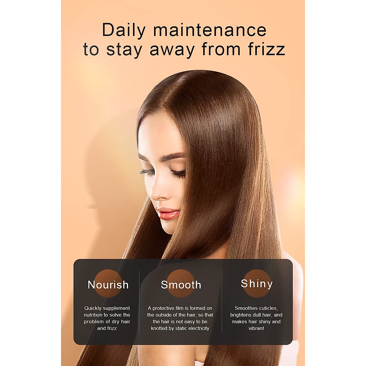 Diamond Edge Marula Oil Volume Nourish Leave-In Detangler Spray Hair | Detangle, Heat Protection | Smoothes Frizzy Hair | Adults & Children Suitable for all types.