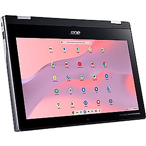 acer 2023 Newest Chromebook Spin 311 2-in-1 Laptop, 11.6" Touchscreen Display, MediaTek Kompanio 500 MT8183C, 4GB RAM, 64GB eMMC, MediaTek Integrated Graphics, Bluetooth, Wi-Fi, Chrome OS, Silver