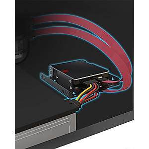 Inateck SATA Data Cable and SATA Power Splitter Cable,ST1003