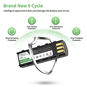 DS3478 Battery Upgraded 3600mAh fit for Symbol DS3578 DSS3478 LS3478 LS3578 NGIS XS3478 MOTOROLAMT2000 ZEBRAMT2000 Part NO 21-62606-01 BTRY-LS34IAB00-00 Replacement Battery 3.7V