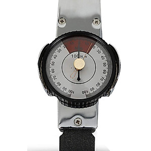 RANZHIX Torque Wrench Indicating Torquemeter 2-Direction Dial Torque Wrench Professional Precision TLB Torque Wrench 0-100n.m